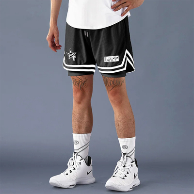 STNP美式对称小标假两件四分裤