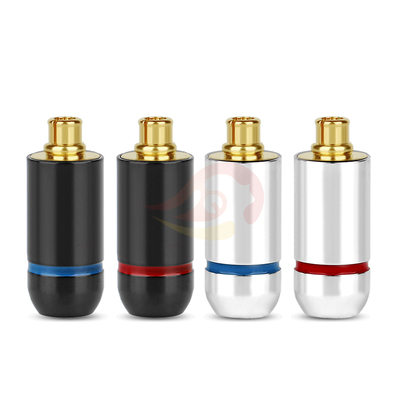 红蓝圈半爆裂倒刺MMCX插头 SE846 SE525 灰黄鹂 A3 300AP SE215