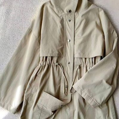 「MTT」确收打七折  宽松韩版显瘦薄款外套女士休闲风衣AS-25101