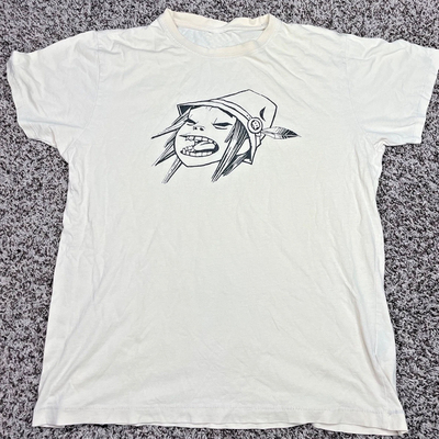 GORILLAZ 2-D VINTAGE PLASTIC BEACH TOUR tee 联名 周边 T恤 潮