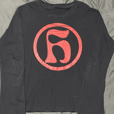 Handmade Rust Cropped LongSleeve Tee 说唱 长袖 T恤 上衣 潮