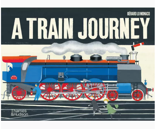 【预售】英文原版 A Train Journey立体书火车 Thames and Hudson Gérard Lo Monaco课外读物插画绘 ...
