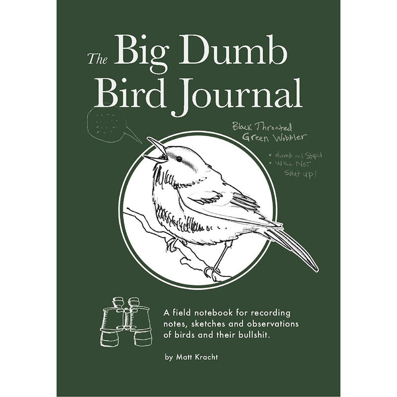 【预售】英文原版 The Big Dumb Bird Journal大笨鸟日记 Chronicle Matt Kracht野外日记鸟类指南自然 ...