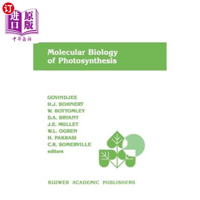 海外直订Molecular Biology of Photosynthesis 光合作用分子生物学