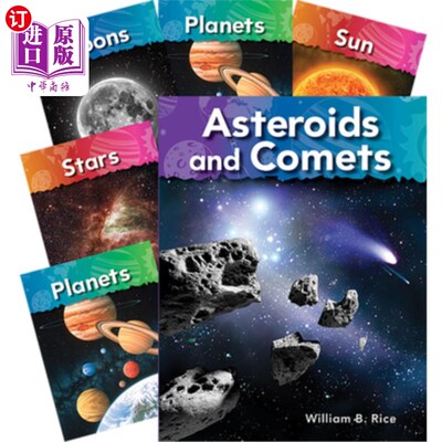 海外直订The the Solar System 8-Book Set Grades 1-3 太阳系8册1-3年级