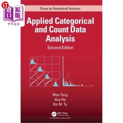 海外直订Applied Categorical and Count Data Analysis 应用分类和计数数据分析