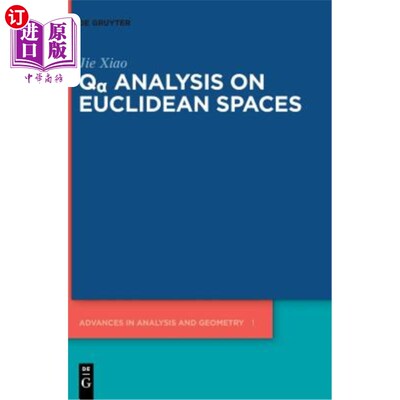 海外直订Qα Analysis on Euclidean Spaces q&945；欧几里得空间分析