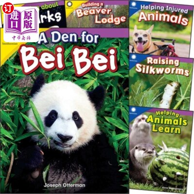 海外直订Smithsonian Informational Text: Animals Grades K-1: 6-Book Set 史密森尼信息文本：动物等级K-1: 6书集