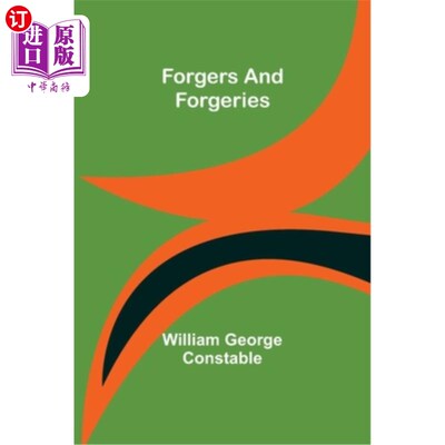 海外直订Forgers and Forgeries 伪造者和伪造