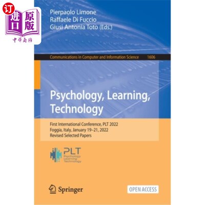 海外直订Psychology, Learning, Technology: First International Conference, Plt 2022, Fogg 心理学，学习，技术:一届国