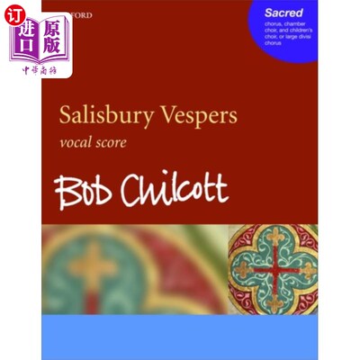 海外直订Salisbury Vespers 索尔兹伯里晚祷
