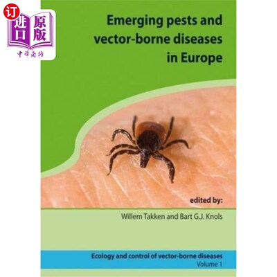 海外直订Emerging Pests and Vector-borne Diseases in Euro... 欧洲新出现的害虫和病媒传播疾病