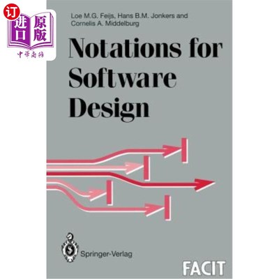 海外直订Notations for Software Design 软件设计的符号
