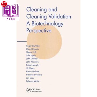 海外直订医药图书Cleaning and Cleaning Validation: A Biotechnology Perspective 清洁和清洁验证:生物技术的视角