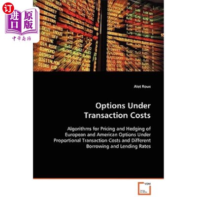 海外直订Options Under Transaction Costs 交易成本下的期权