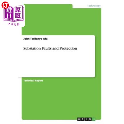 海外直订Substation Faults and Protection 变电站故障及保护