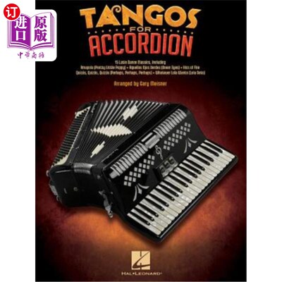海外直订Tangos for Accordion 手风琴探戈
