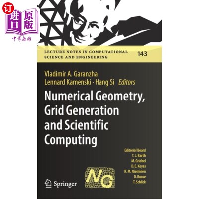 海外直订Numerical Geometry, Grid Generation and Scientif... 数值几何，网格生成与科学计算