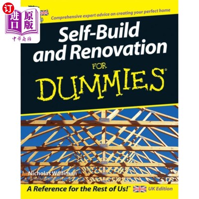 海外直订Self-Build and Renovation For Dummies 傻瓜自建与改造