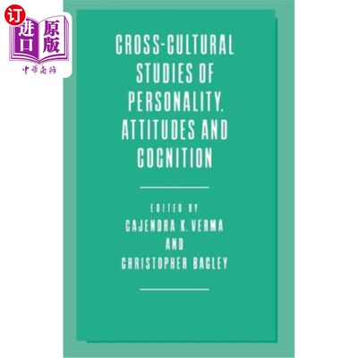 海外直订Cross-Cultural Studies of Personality, Attitudes and Cognition 人格、态度与认知的跨文化研究