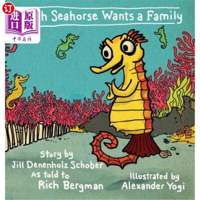 海外直订Sarah Seahorse Wants a Family 莎拉·海马想要一个家庭