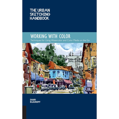 预售 The Urban Sketching Handbook 进口艺术 城市素描手册：与色彩打交道 素描技巧教学【中商原版】
