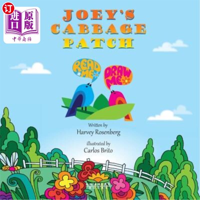 海外直订Joey's Cabbage Patch, READ ME DRAW ME 乔伊的卷心菜地，读我，画我