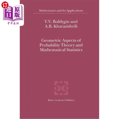 海外直订Geometric Aspects of Probability Theory and Mathematical Statistics 概率论和数理统计的几何方面