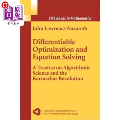 海外直订Differentiable Optimization and Equation Solving: A Treatise on Algorithmic Scie 可微优化与方程求解:算法科