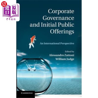 海外直订Corporate Governance and Initial Public Offerings: An International Perspective 公司治理与首次公开发行：国