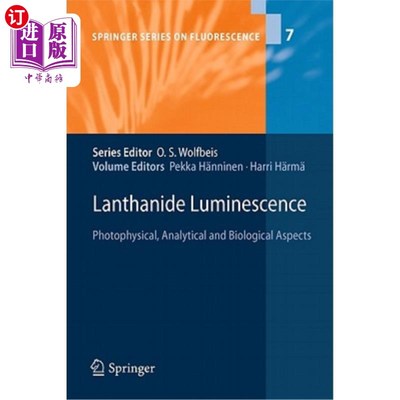 海外直订医药图书Lanthanide Luminescence: Photophysical, Analytical and Biological Aspects 镧系元素发光：光物理、分