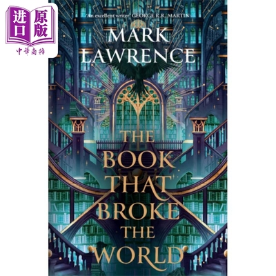 图书馆三部曲系列 第2部 打破世界的书 The Book That Broke the World 英文原版 Mark Lawrence【中商原版】