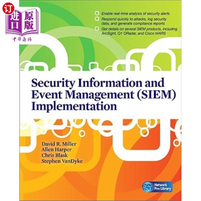 海外直订Security Information and Event Management (SIEM) Implementation 安全信息和事件管理(SIEM)实现