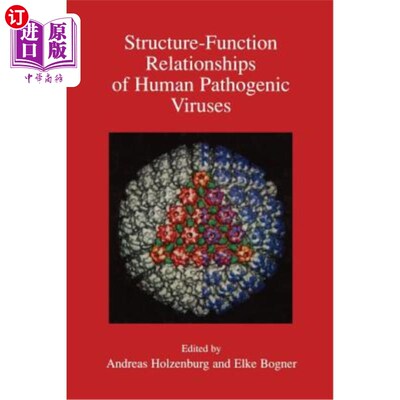 海外直订医药图书Structure-Function Relationships of Human Pathogenic Viruses 人类病原病毒的结构与功能关系