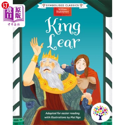 海外直订King Lear: Accessible Symbolised Edition 李尔王：无障碍象征版