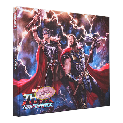 现货 雷神4 爱与雷霆漫威工作室设定集 Marvel Studios Thor Love & Thunder 英文原版 Jess Harrold 幕后【中商原版】