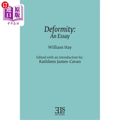 海外直订Deformity: An Essay 畸形：一篇文章