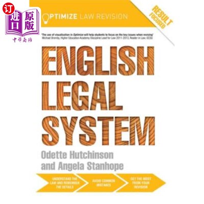 海外直订Optimize English Legal System 优化英国法律制度