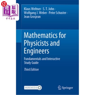 海外直订Mathematics for Physicists and Engineers: Fundamentals and Interactive Study Gui 物理学家和工程师的数学:基