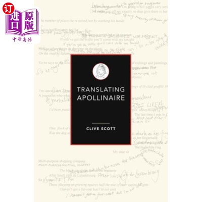 海外直订Translating Apollinaire 翻译阿波利奈尔