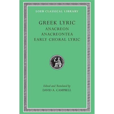 预售 古希腊抒情诗 卷2 洛布古典丛书 原文希英对照版 Greek Lyric Volume II 英文原版 David A Campbell【中商原版】