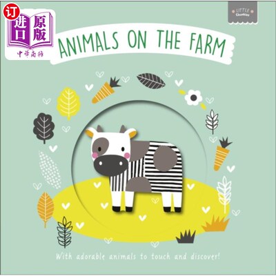 海外直订Little Chunkies: Animals on the Farm 《小矮胖狗:农场里的动物
