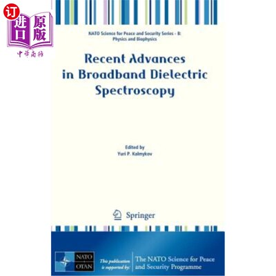 海外直订Recent Advances in Broadband Dielectric Spectroscopy 宽带介电光谱研究进展