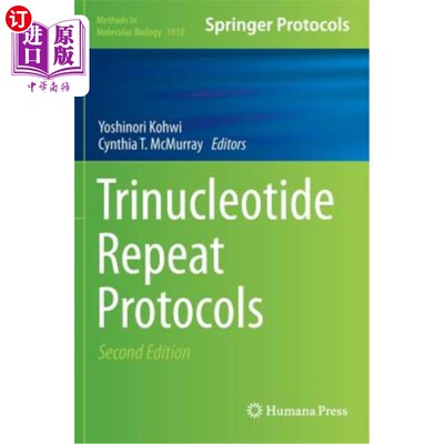 海外直订Trinucleotide Repeat Protocols 三核苷酸重复方案
