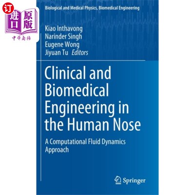 海外直订医药图书Clinical and Biomedical Engineering in the Human... 人类鼻子的临床和生物医学工程