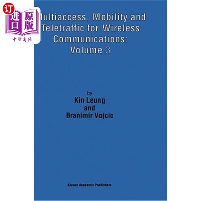 海外直订Multiaccess, Mobility and Teletraffic for Wireless Communications: Volume 3 无线通信的多址，移动性和远程通