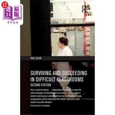海外直订Surviving and Succeeding in Difficult Classrooms 在困难的课堂中生存和成功