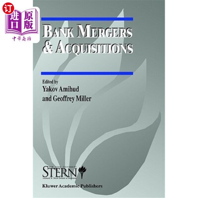 海外直订Bank Mergers & Acquisitions 银行并购