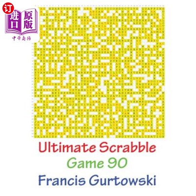 海外直订Ultimate Scrabble Game 90 终极拼字游戏90
