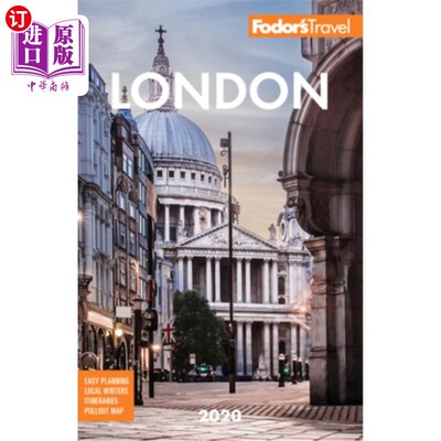 海外直订Fodor's London 2020 Fodor的伦敦2020
